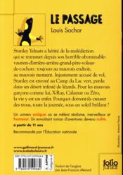 Le passage - Louis Sachar